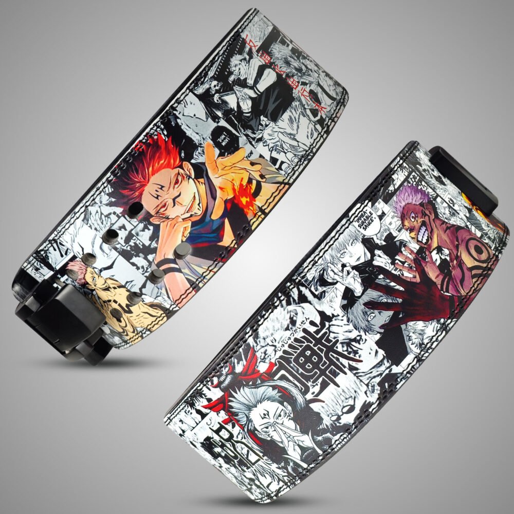 Sukuna-Inspired Custom Weightlifting Belt | Custom Gym Belt